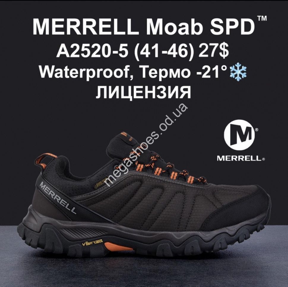 Купить Мужские кроссовки MERRELL Moab SPD™ Waterproof, термо -21 ...